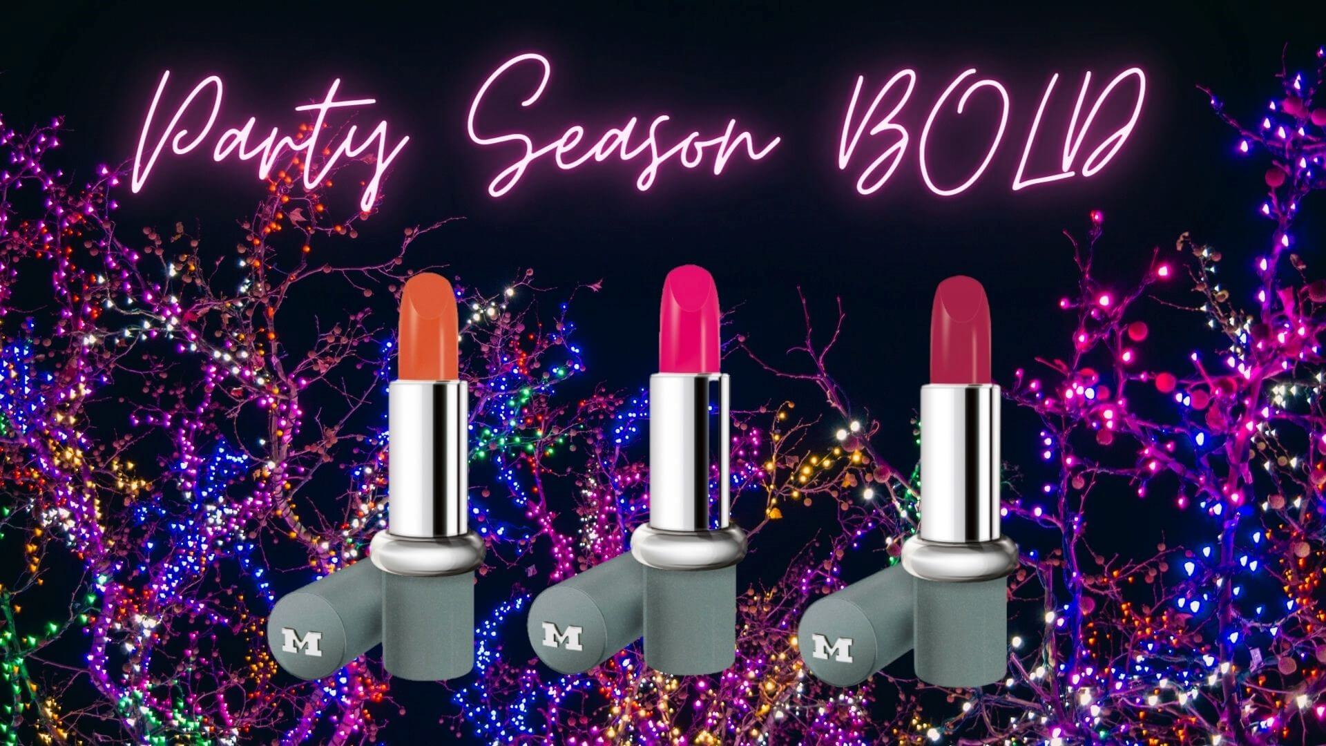 BOLD lipstick for the party season - Mavala UK News